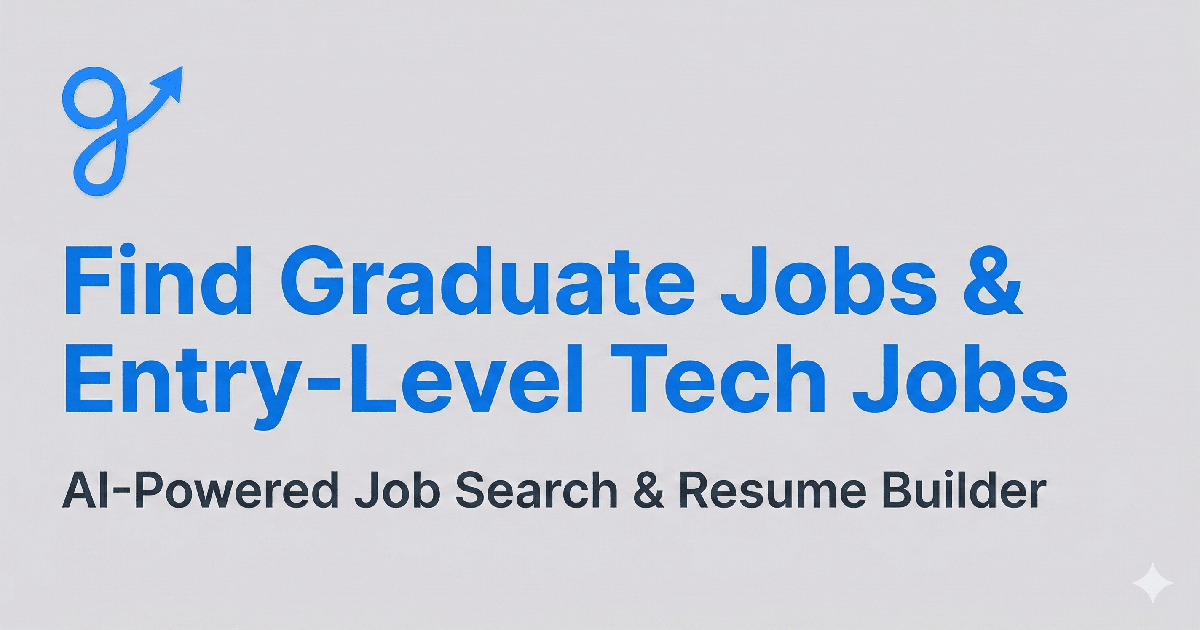 grad.jobs | Find Graduate Jobs & Entry-Level Tech Jobs - AI-Powered Job ...